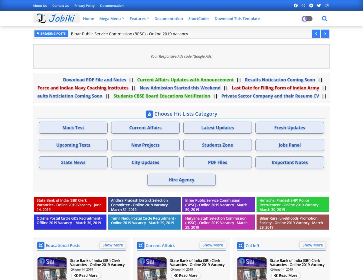 30+ Best Free Blogger Templates - Webprecis