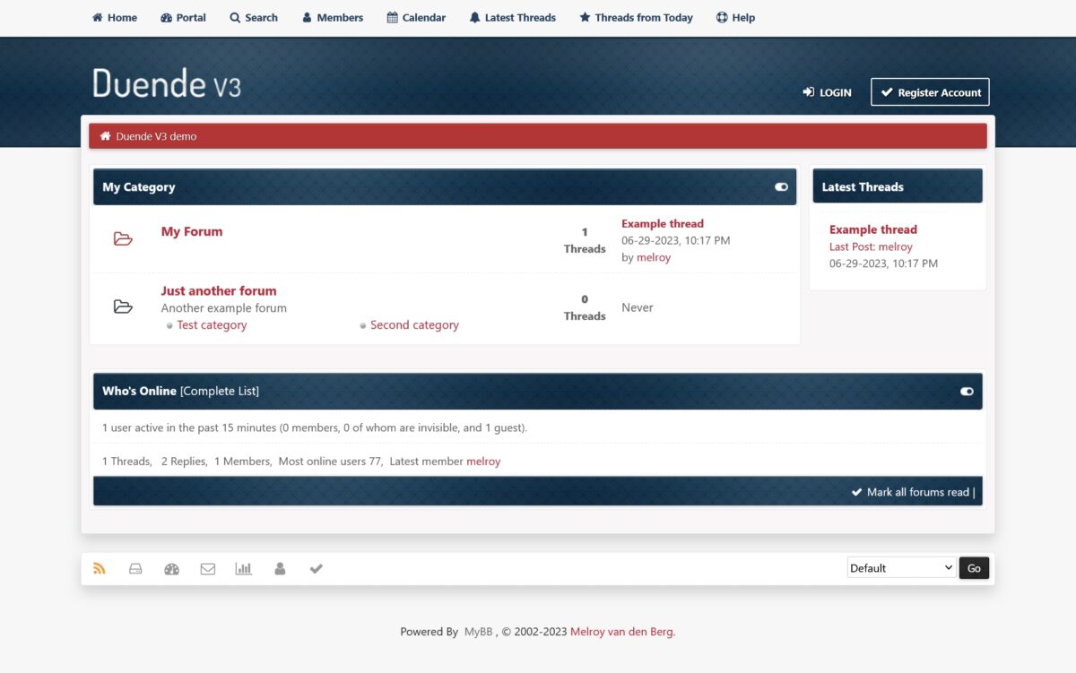 20+ Best Free MyBB Themes - Webprecis