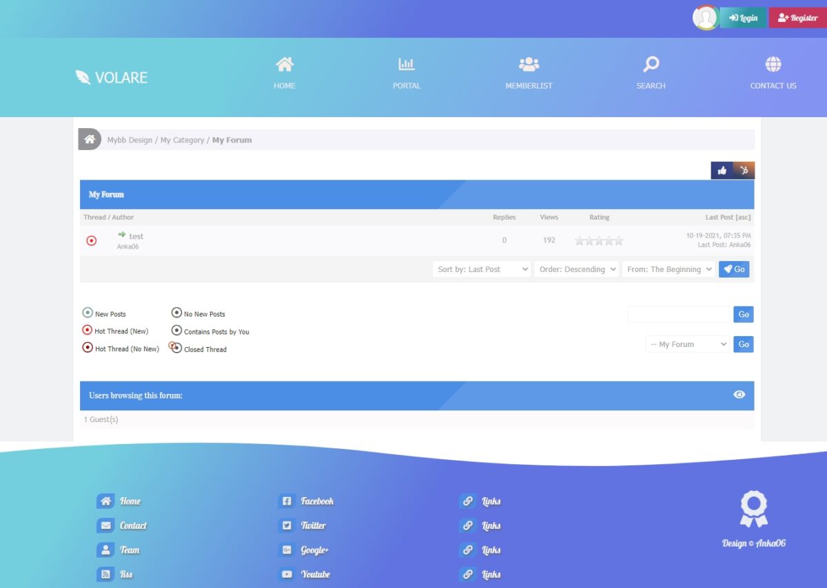 20+ Best Free MyBB Themes - Webprecis