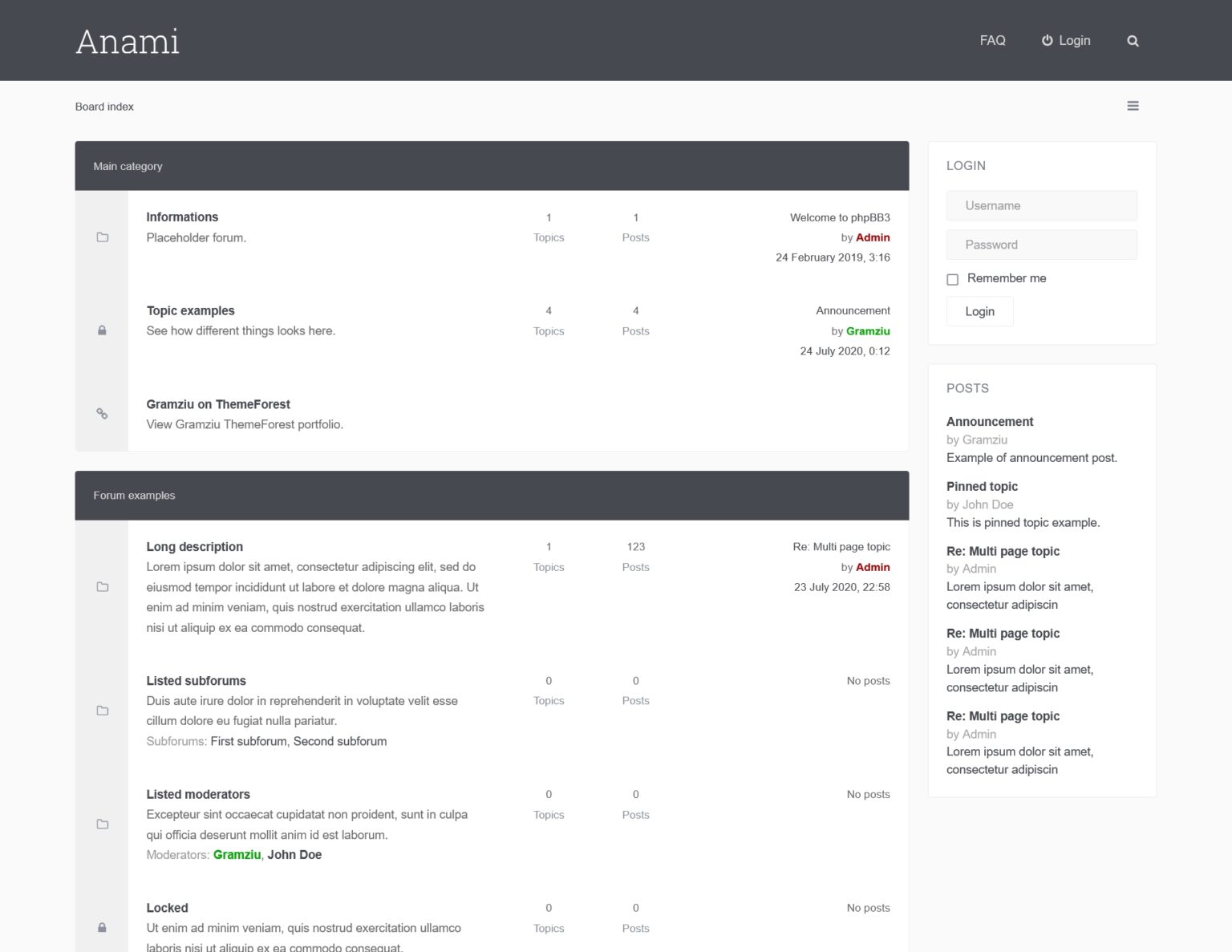 15+ Best Free and Premium phpBB Themes - Webprecis