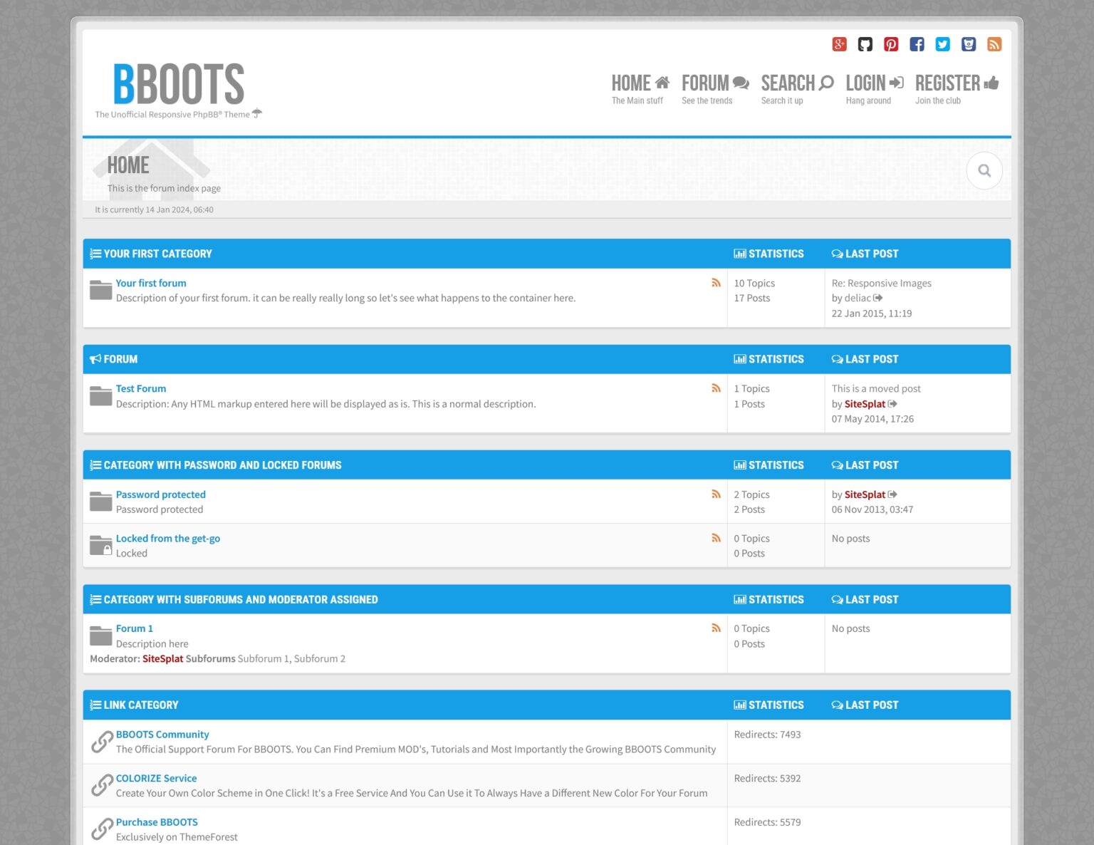 15+ Best Free and Premium phpBB Themes - Webprecis