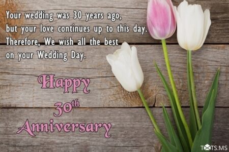 30th Anniversary Wishes, Messages, Quotes, and Pictures - Webprecis