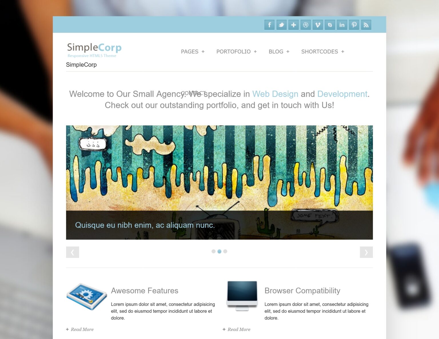 15+ Free Drupal Themes - Webprecis