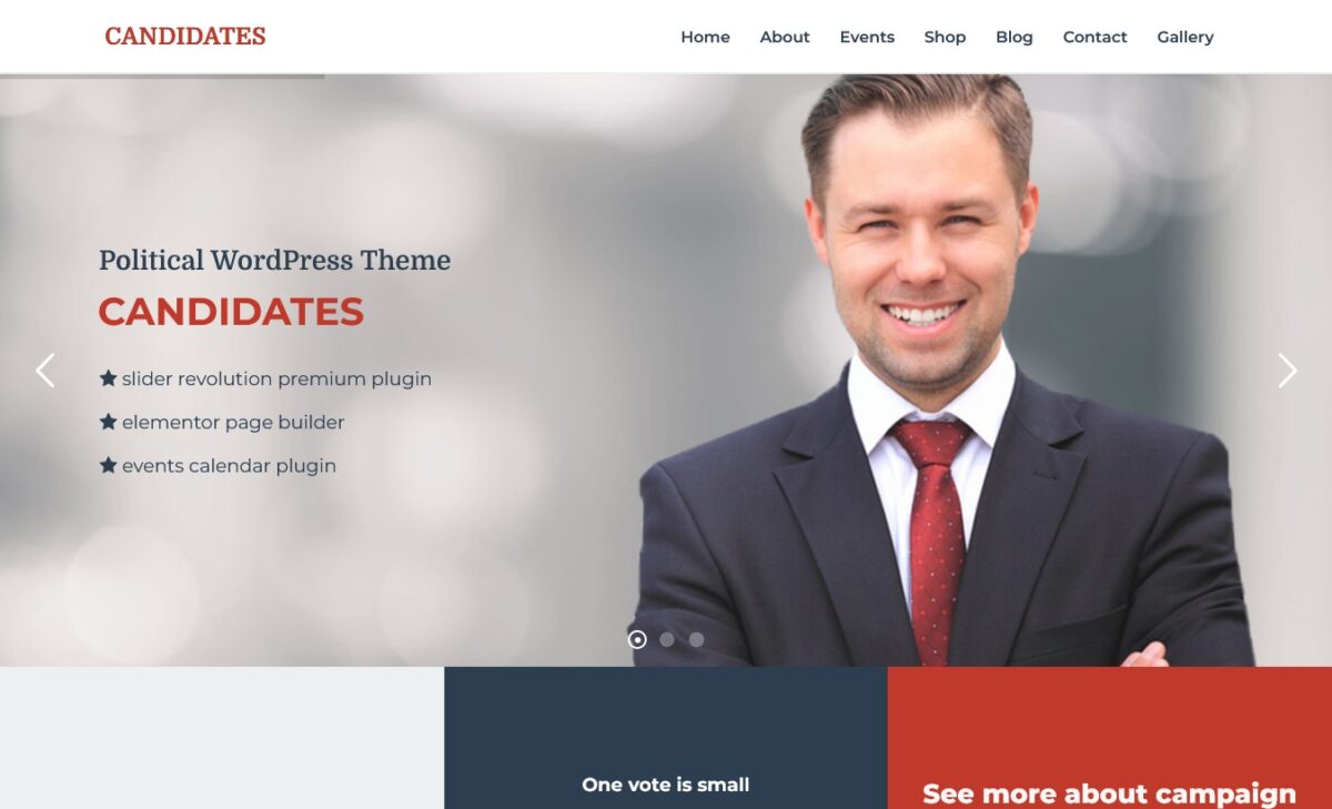 10+ Best Political WordPress Themes - Webprecis