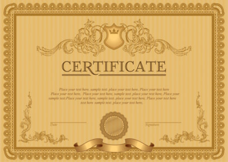 20+ Free and Premium PSD Certificate Templates - Webprecis