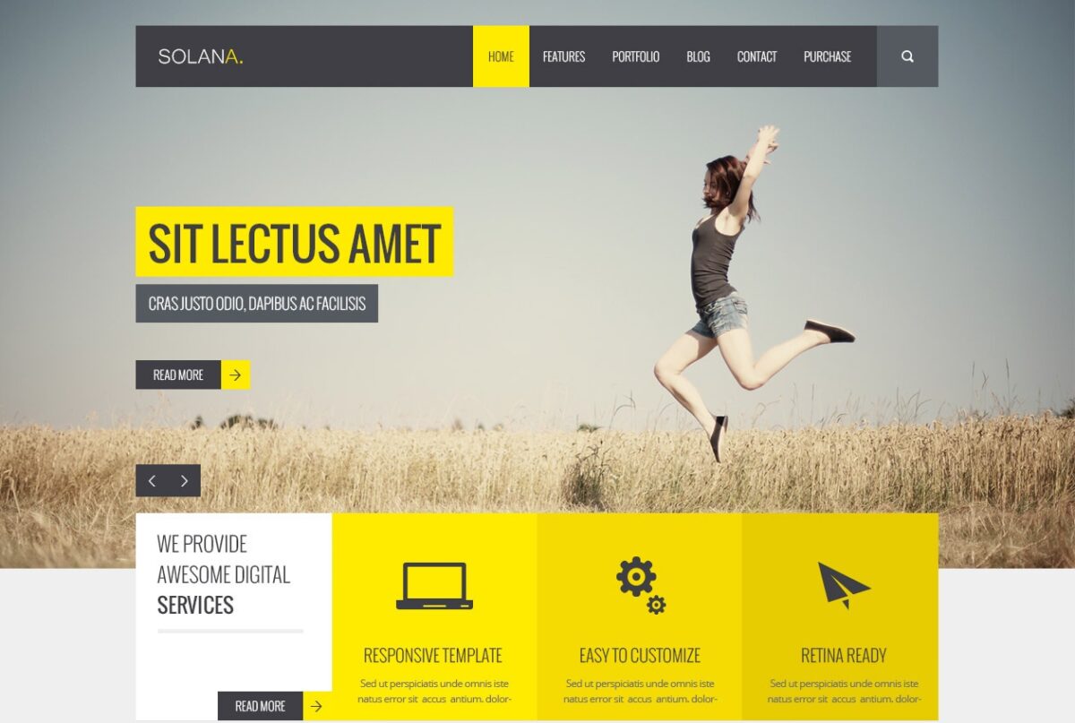 25+ Free and Premium PSD Templates - Webprecis
